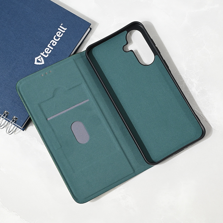 Maska(futrola) Teracell Elegant Flip za Samsung A366B/A566B Galaxy A36/A56 5G tamno zelena