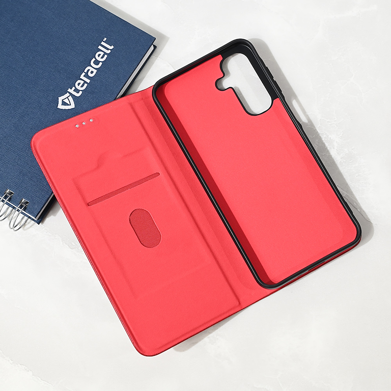 Maska(futrola) Teracell Elegant Flip za Samsung A165F/A175F Galaxy A16/A17 crvena