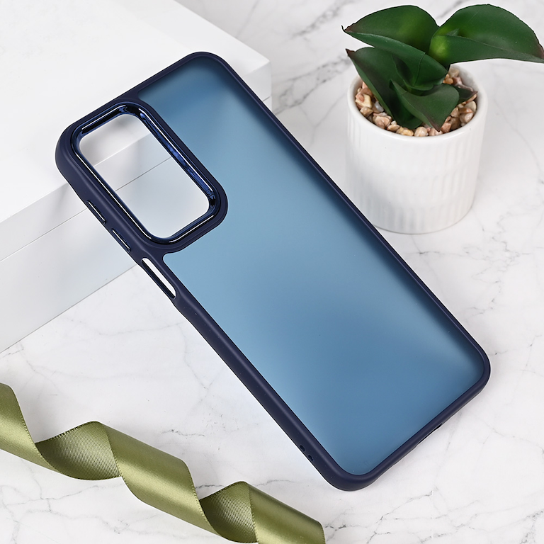 Maska(futrola) Shining Camera za Samsung A175 Galaxy A17 plava