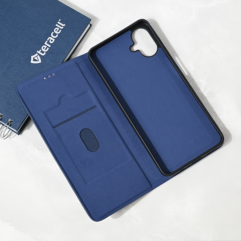 Maska(futrola) Teracell Elegant Flip za Samsung A065F/A075F Galaxy A06/A07 tamno plava