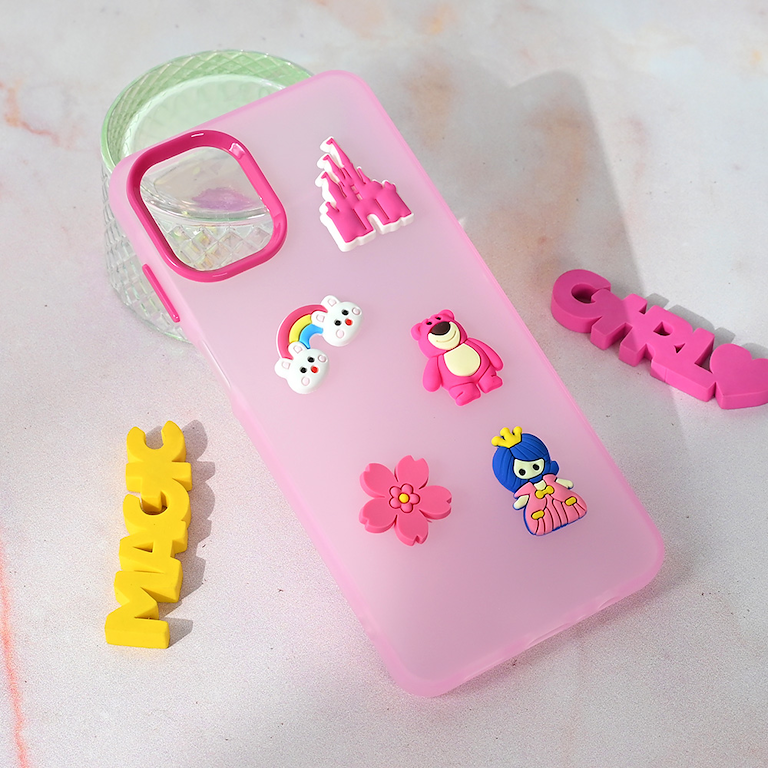 Maska(futrola) Cute za Samsung A075F Galaxy A07 pink