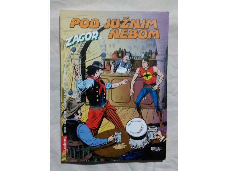 Zagor Ludens broj 261, Pod Juznim nebom