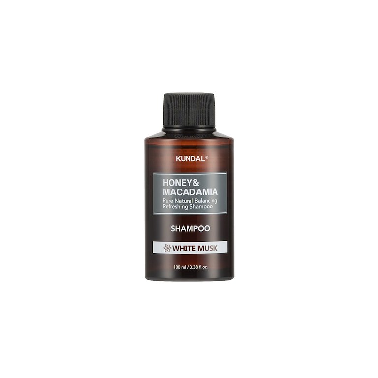 KUNDAL Honey&Macadamia Nature Shampoo 100ml White Musk