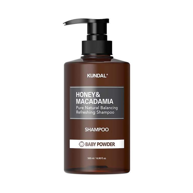 KUNDAL Honey&Macadamia Nature Shampoo 500ml Baby Powder