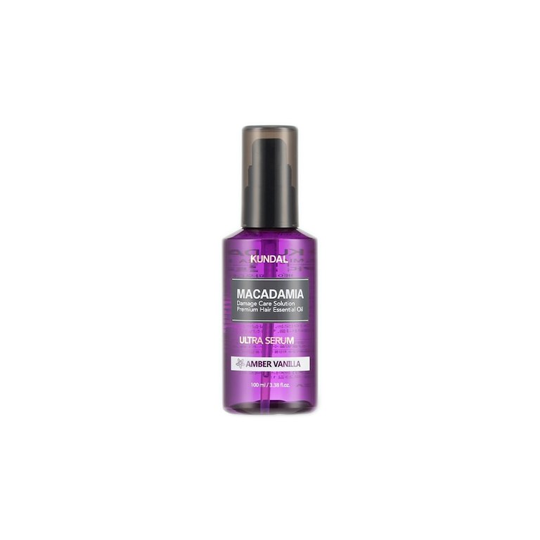 KUNDAL Macadamia Hair Serum 100ml Amber Vanilla