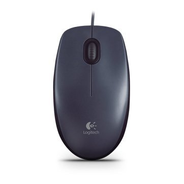 LOGITECH M90 Corded Mouse - GREY - USB - EWR2ID: EK000577346