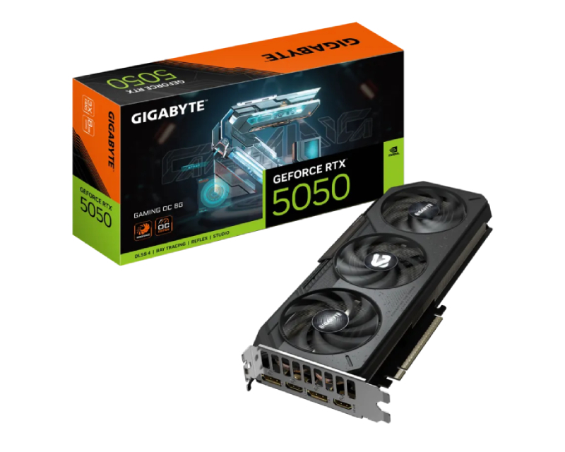 Grafička karta GIGABYTE nVidia GeForce RTX 5050 GAMING OC 8GB 128bit GV-N5050GAMING OC-8GD GDDR6ID: EK000781865
