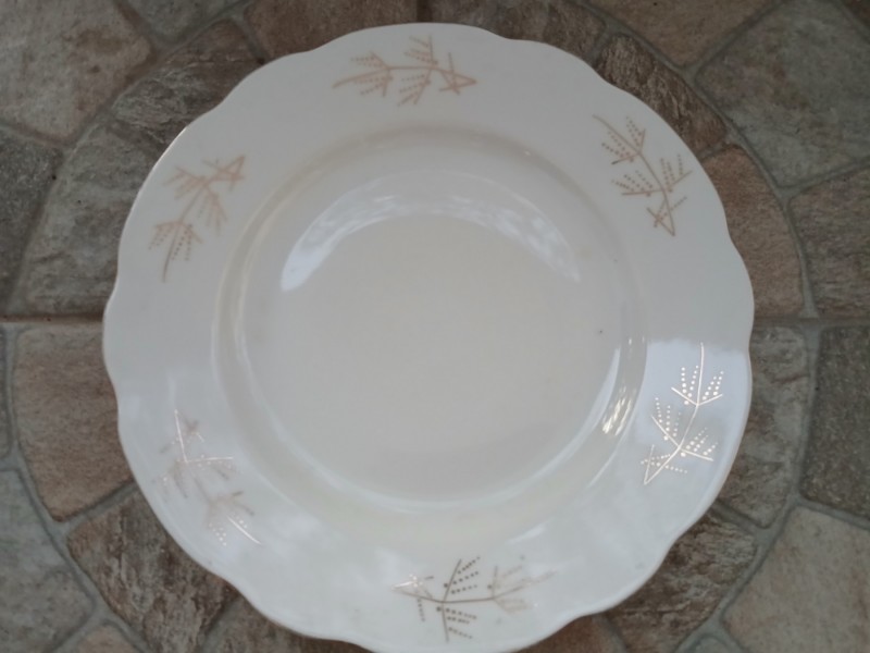 Bohemia Cehoslovacka stari porcelanski tanjir