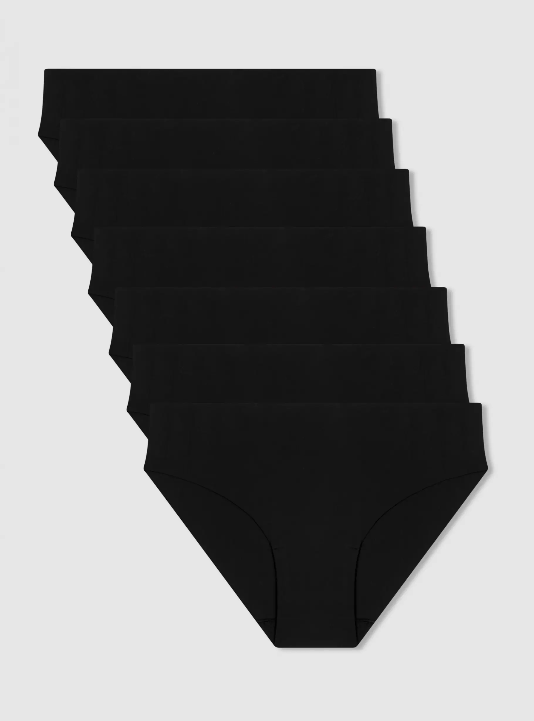 Pakovanje od 7 slip gaćica od mikrofibre 7К Блацк