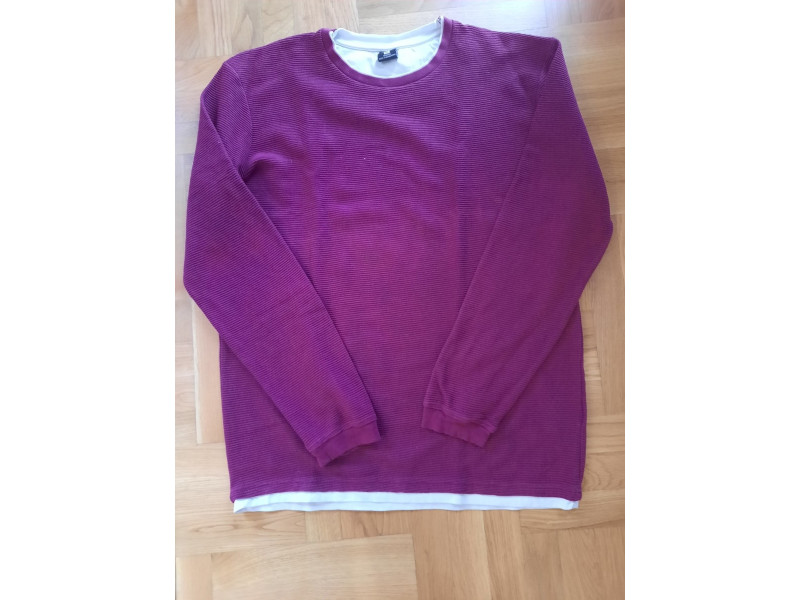 Bordo majica,divno tkanje,vel.XXL,kao nova
