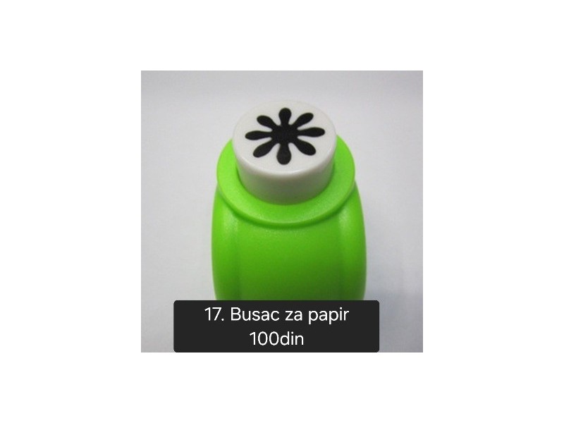 17. Busac za papir