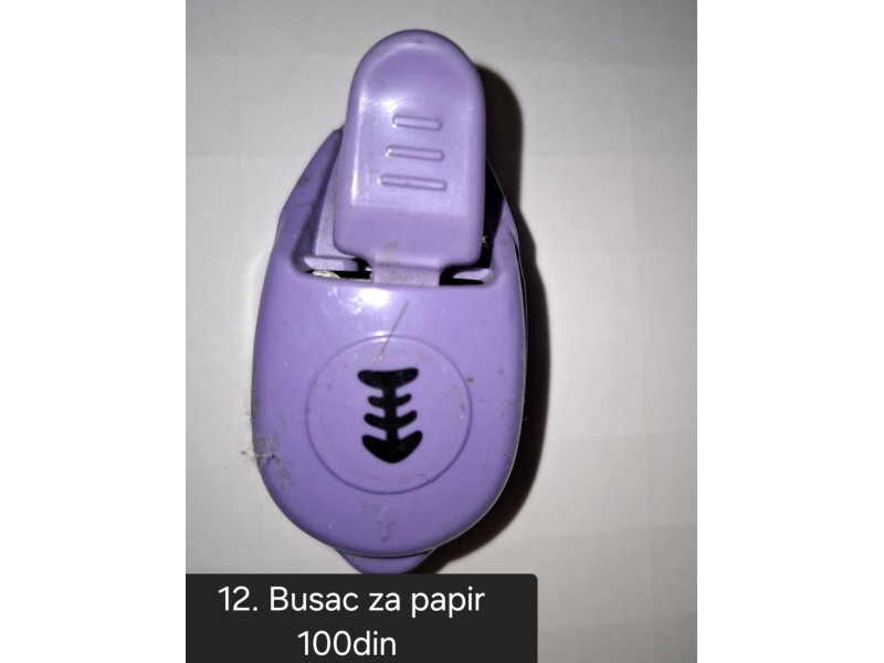 12. Busac za papir