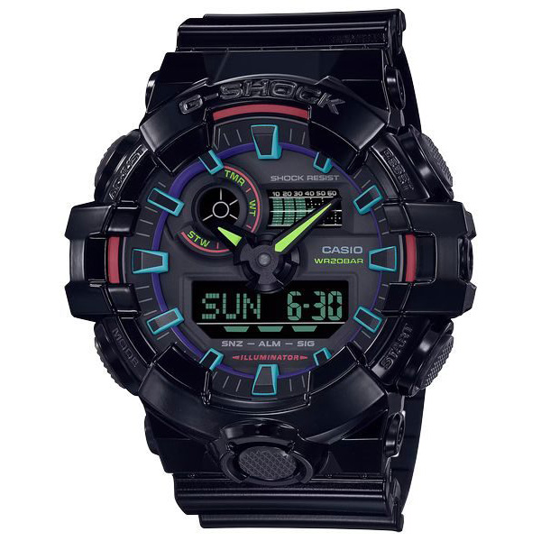 CASIO GA-700RGB-1A