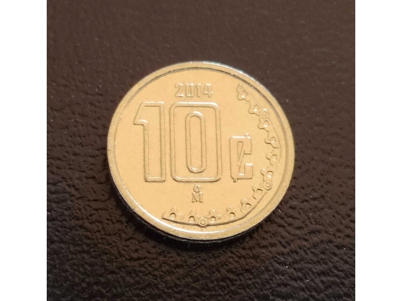 Meksiko - 10 centavos 2014.