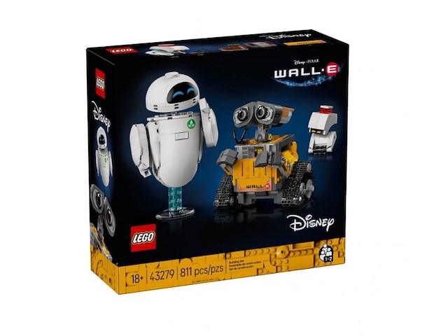 Lego Disney 43279 WALL-E and EVE / Voli i Eva