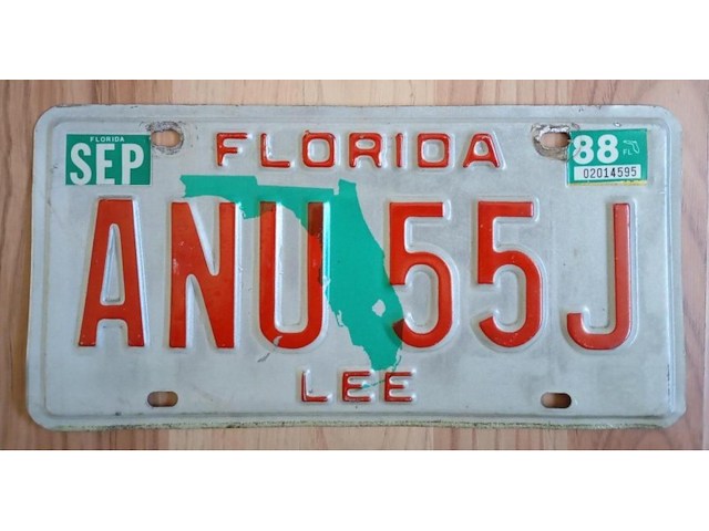 Florida / stare americke registarske tablice