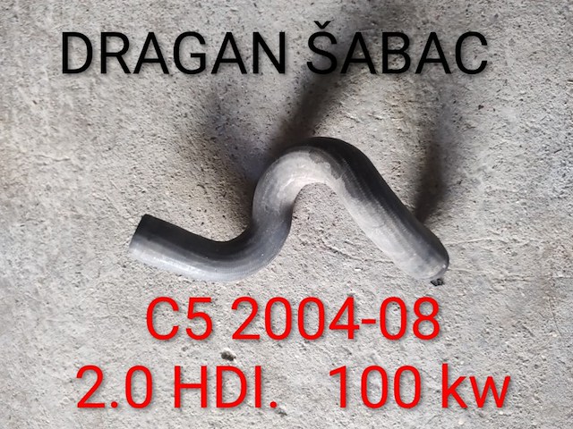 CITROEN C5 crevo vode