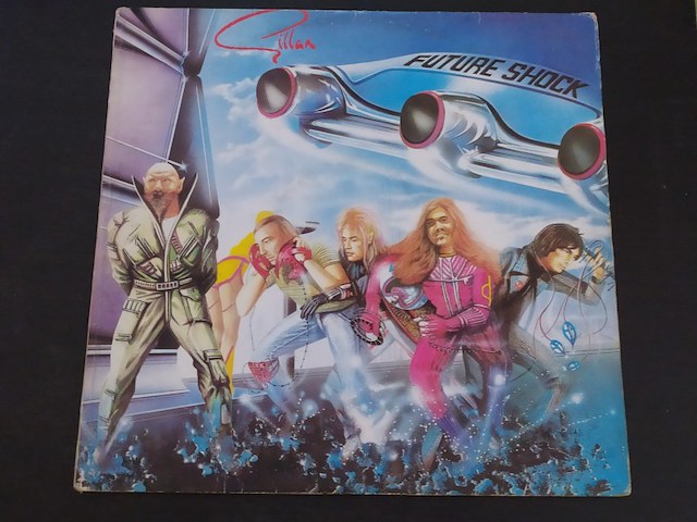 GILLAN - Future shock (LP, 4-/4-)