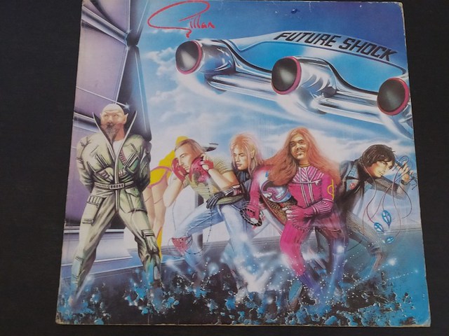 GILLAN - Future shock (LP, 4-/4)