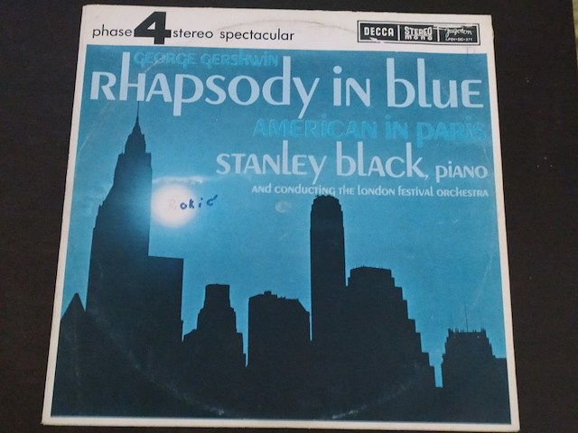 GEORGE GERSHWIN - Rhapsody in blue (LP, 4-/4-)