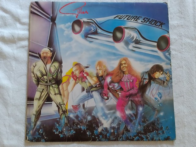 GILLAN - Future shock (LP, 4-/4-)