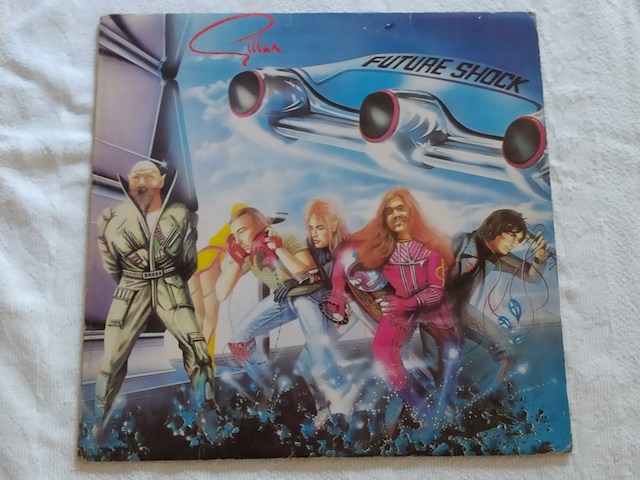 GILLAN - Future shock (LP, 4-/4)