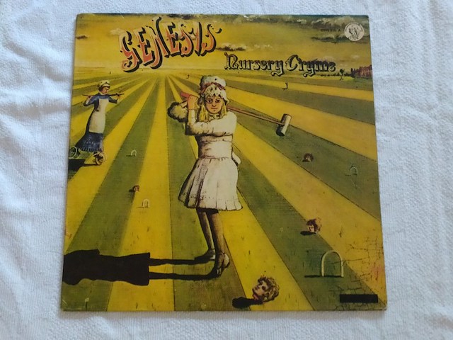 GENESIS - Nursery cryme (LP, ITALY, 3+/4+)