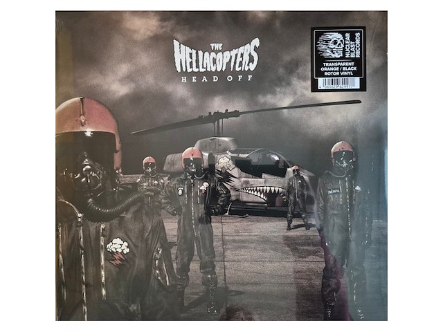 The Hellacopters – Head Off Orange Black Vinyl