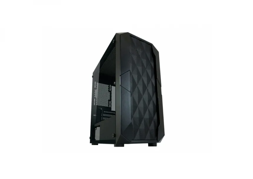 Kućište LC POWER 712MB-ON Micro-Tower ATX/Micro-ATX/Mini-ITX/bez napajanja/kaljeno staklo/crna