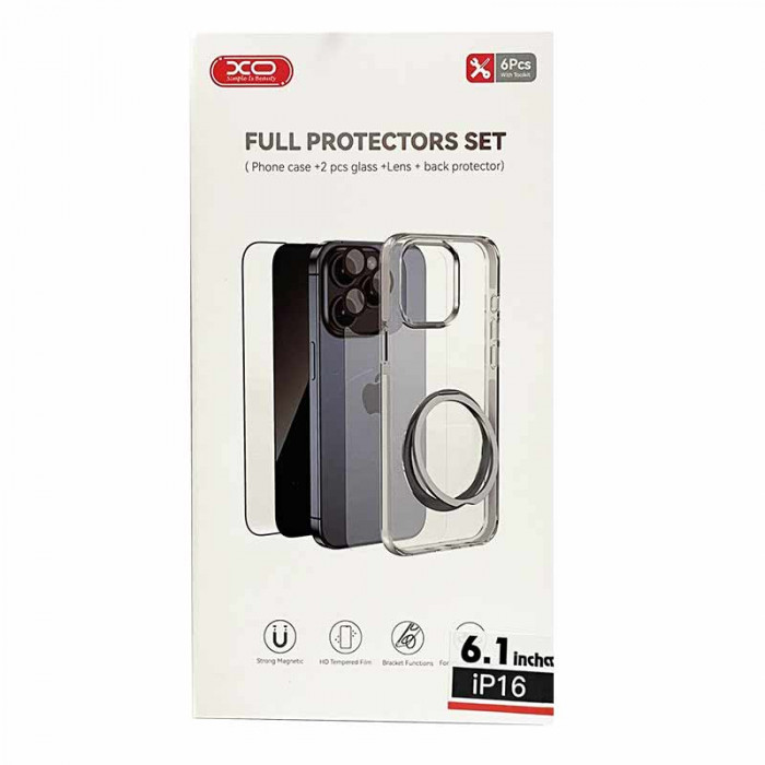 XO FL03 SET ZAŠTITE ZA IPHONE 16 PLUS