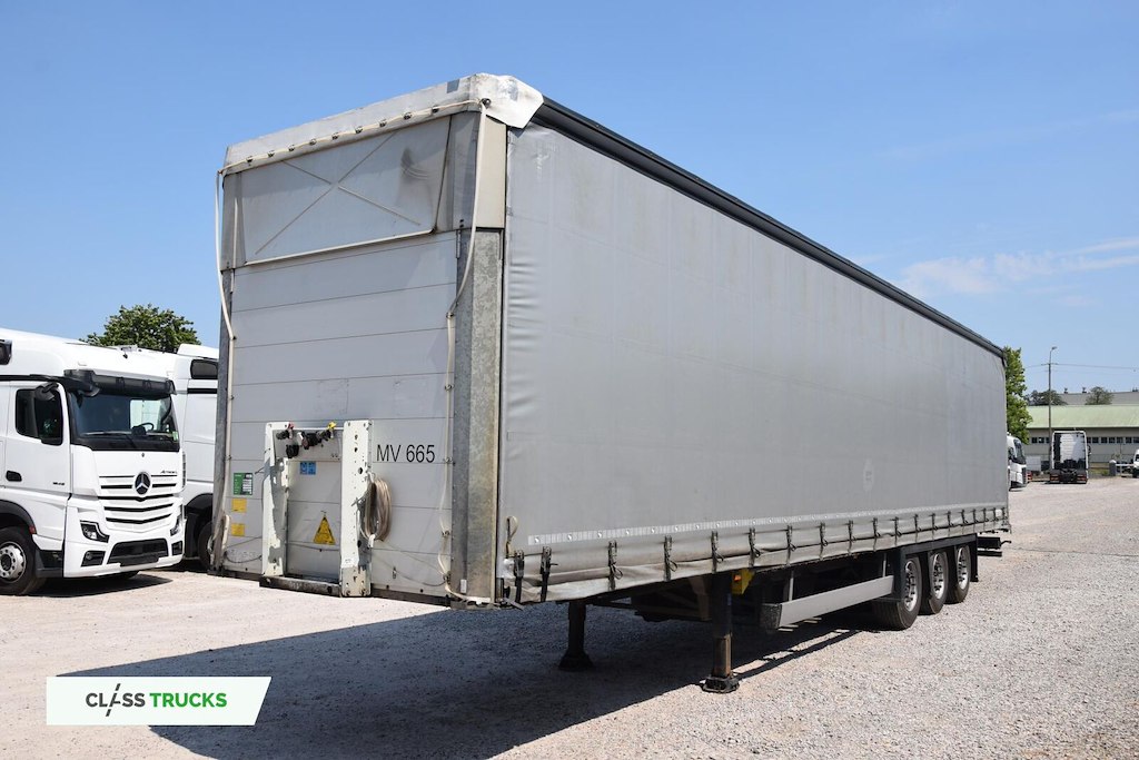 Schmitz Cargobull SCS24/L Varios poluprikolica sa kliznom ceradom