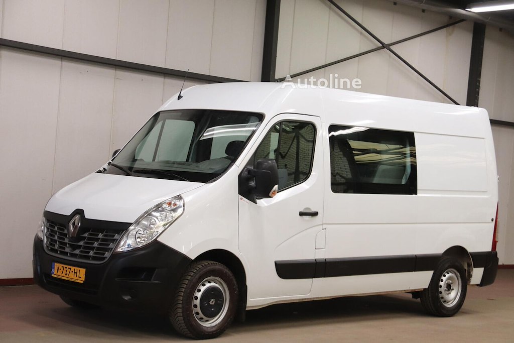 Renault Master T35 2.3 dCi L2H2 DUBBEL CABINE TREKHAAK minibus furgon