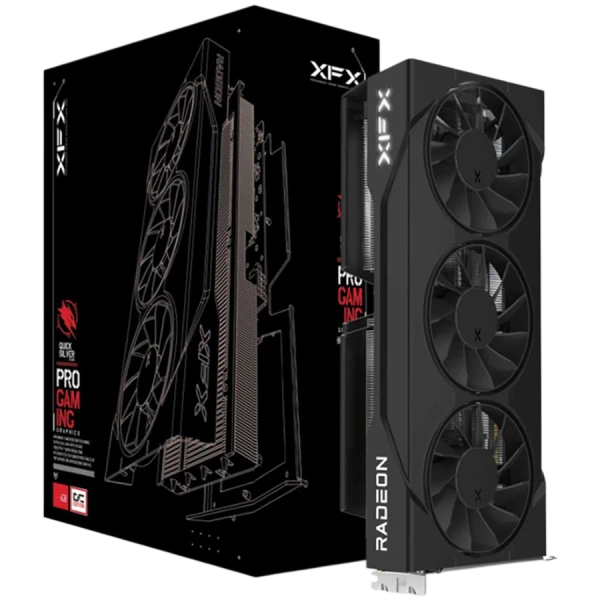 XFX Swift AMD Radeon RX 9060 XT OC Triple Fan 16GB GDDR6 128-bit HDMI 2x DP ( RX-96TS316B7 )