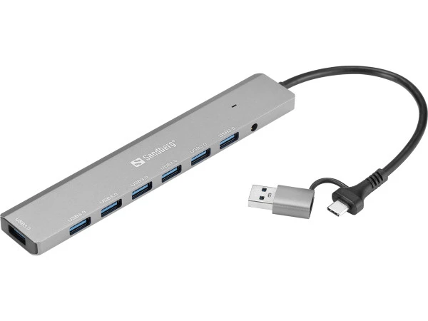USB HUB Sandberg 136-66 USB-AUSB-C 7 port USB 3.0