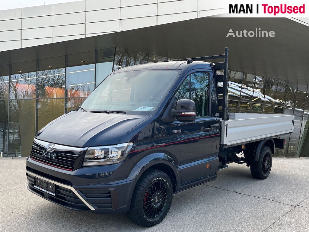 MAN TGE 3.180 kamion s ravnom platformom < 3.5t