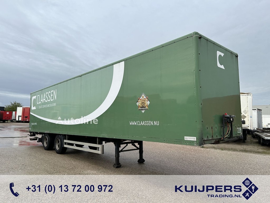 Pacton T2-001 / Box / Loadlift furgon poluprikolica