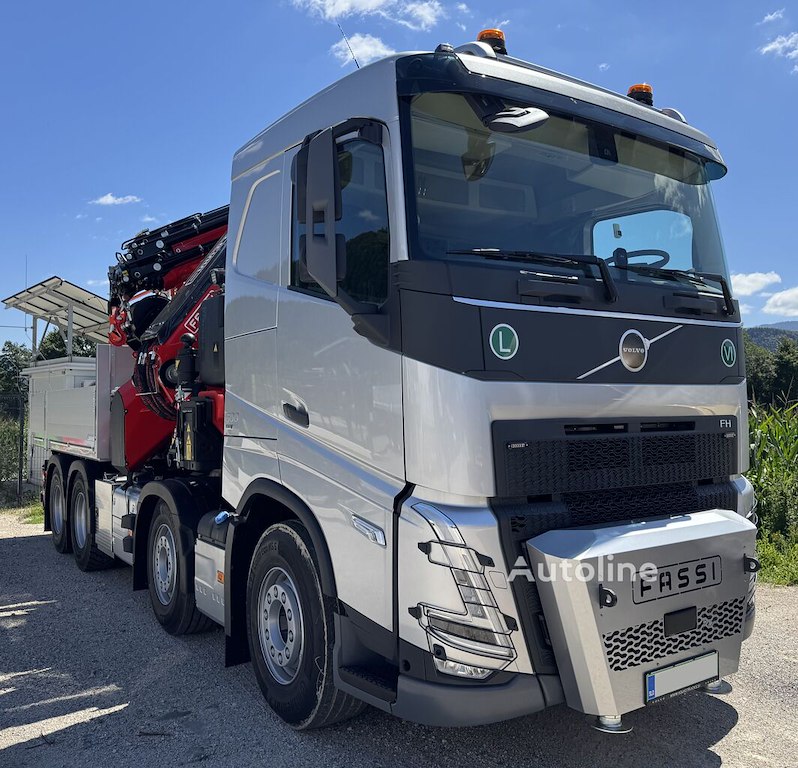 Mercedes-Benz Hiab Palfinger Fassi F1450-8 JIB-6, F1750-8 JIB-6 kamion s ravnom platformom