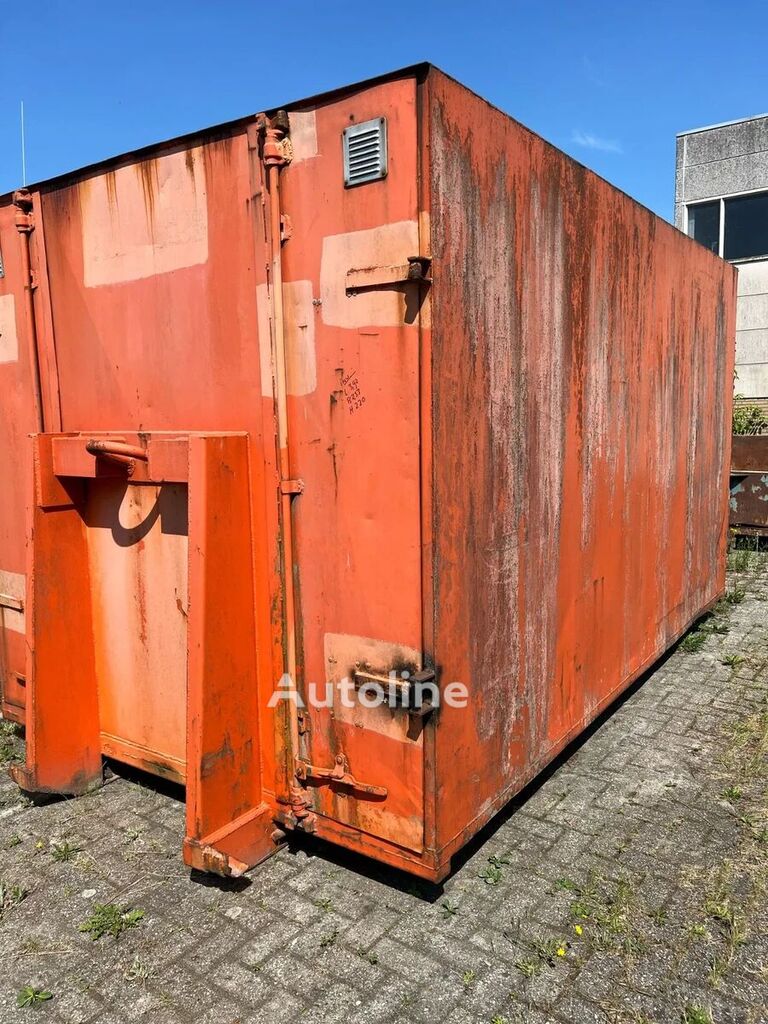 Onbekend Closed container box for hooklift system with extra doo kontejner 20 stopa