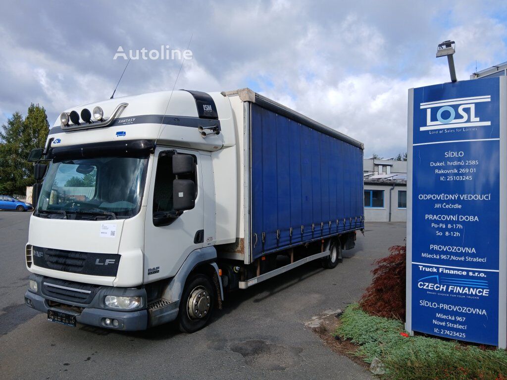 DAF LF45.220 EURO 4 kamion sa klizna zavesa cerada