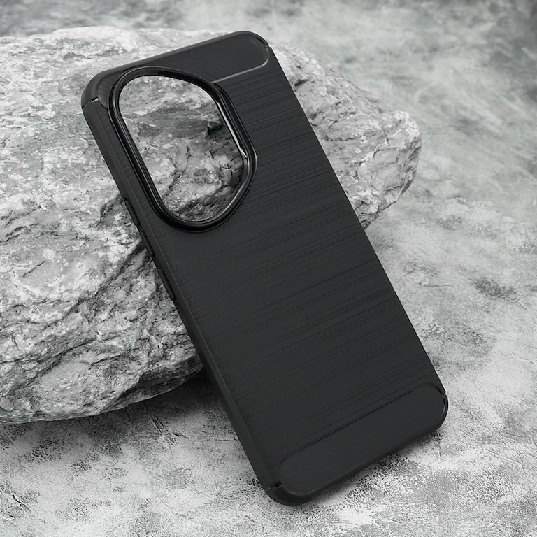 Honor 400 Pro Carbon silikonska maska (Black)