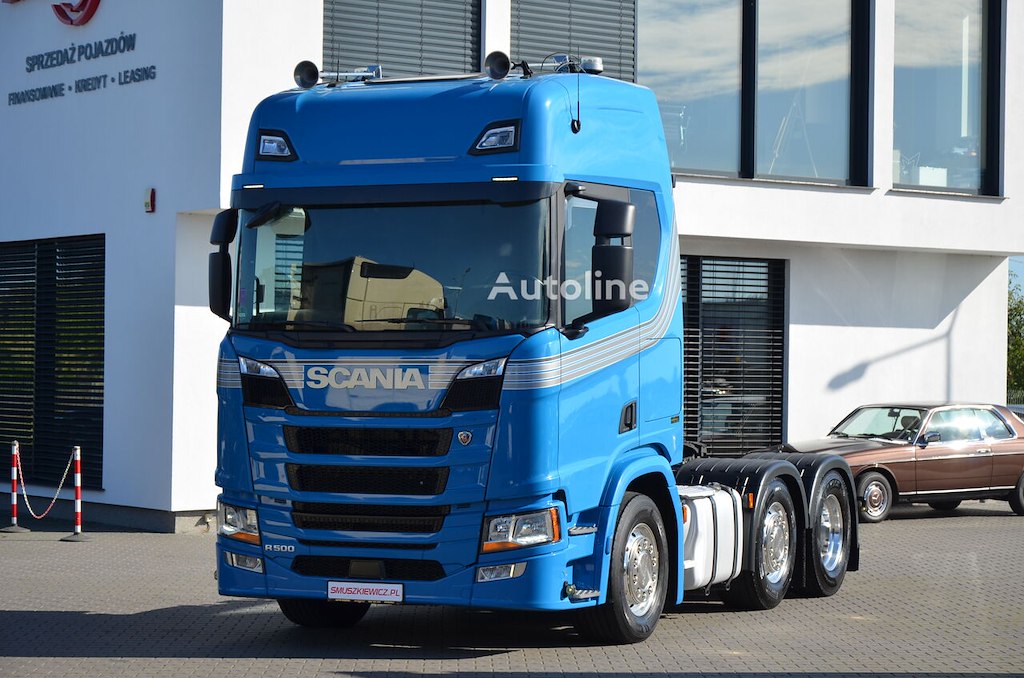 Scania R 500 6x2 PUSHER KLIMA P. SKÓRY LED 9540 tegljač