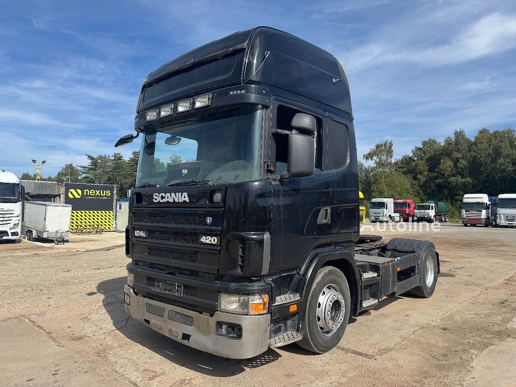Scania 124 - 420 Topline (MANUAL GEARBOX / BOITE MANUELLE / RETARDER) tegljač