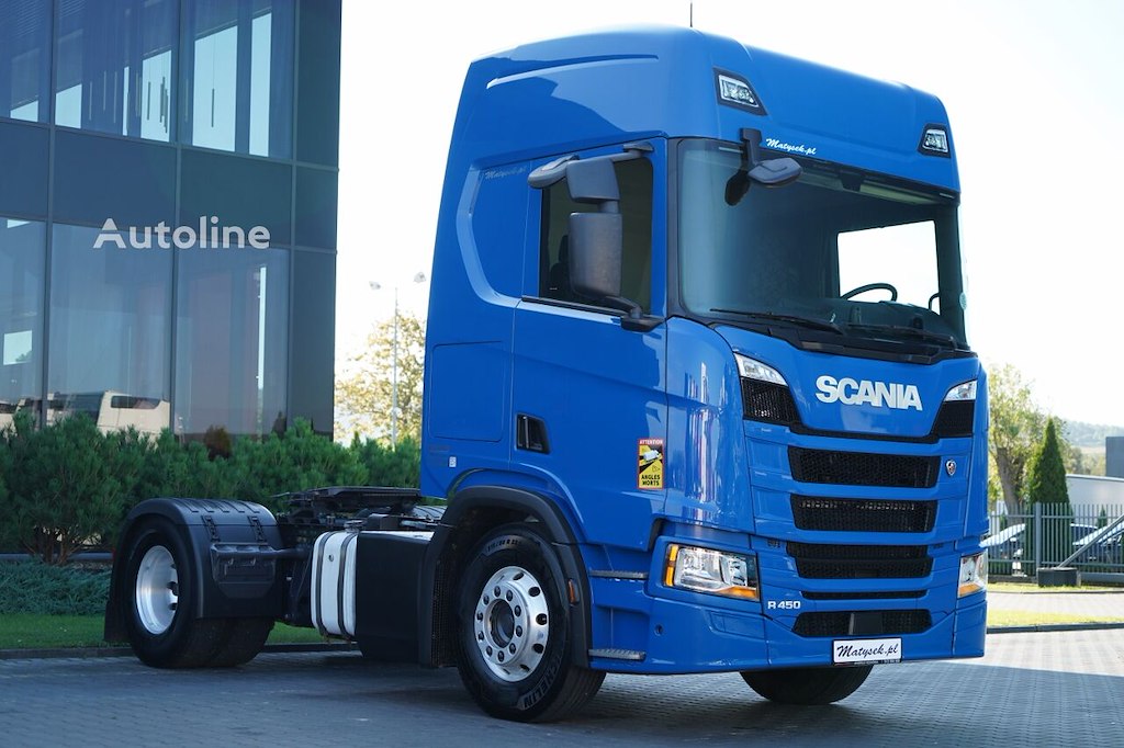 Scania R 450 / HYDRAULIKA / RETARDER / I-PARK COOL / ALUFELGI / PO KONT tegljač