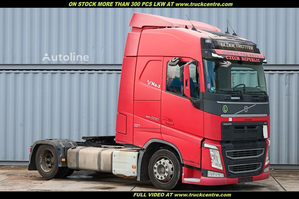 Volvo FH 500, EURO 6, LOW DECK, GLOBETROTTER XXL tegljač