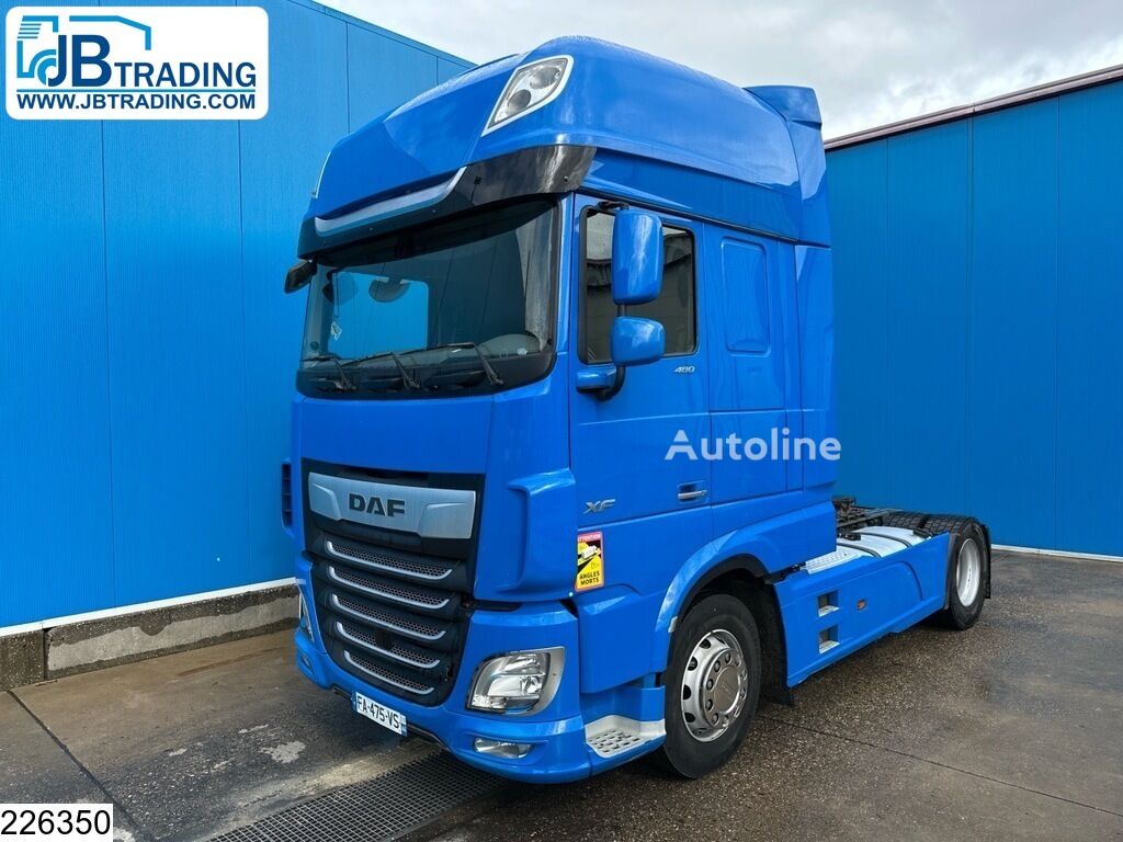 DAF XF 480 SSC, EURO 6, Standairco tegljač