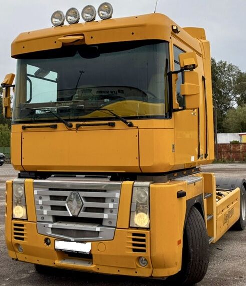 Renault Magnum 500 DXI AUTOMAT RETARDER KIPPERHYDRAULIK FULLSPOJLER SKÓR tegljač