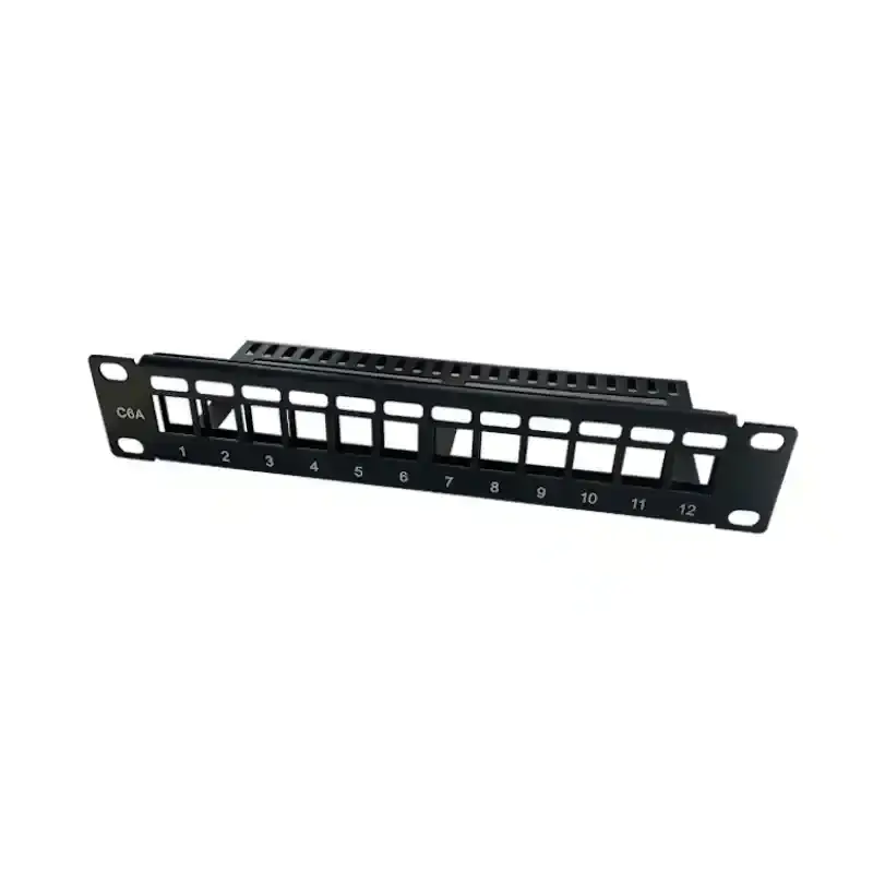 1U/10 Patch panel Ansec prazan