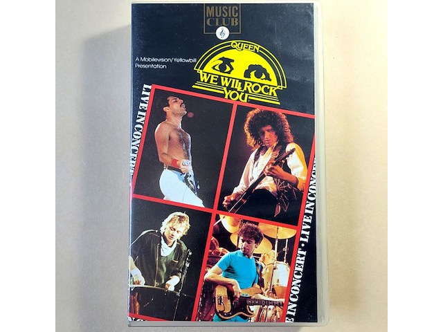 Queen - We Will Rock You (VHS)