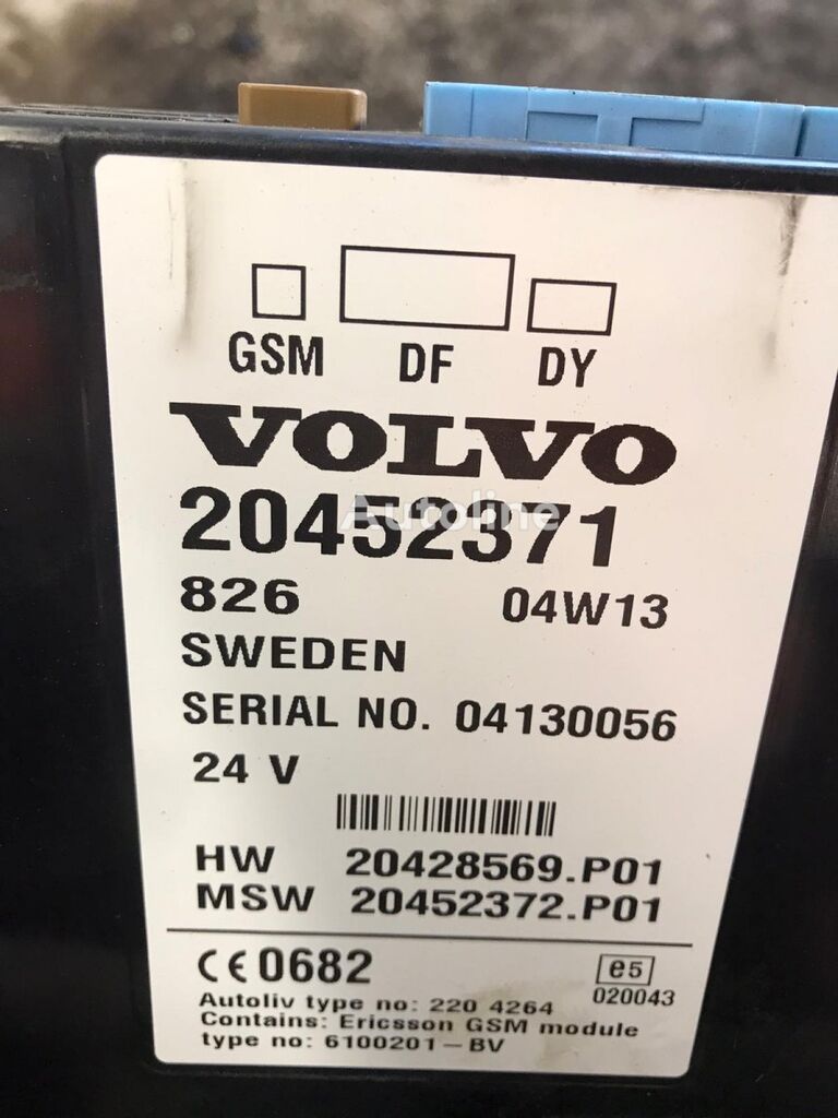 Volvo 20452371 instrument tabla za Volvo FH12 FH16 NH12 FH VNL780 (1993-2014) kamiona
