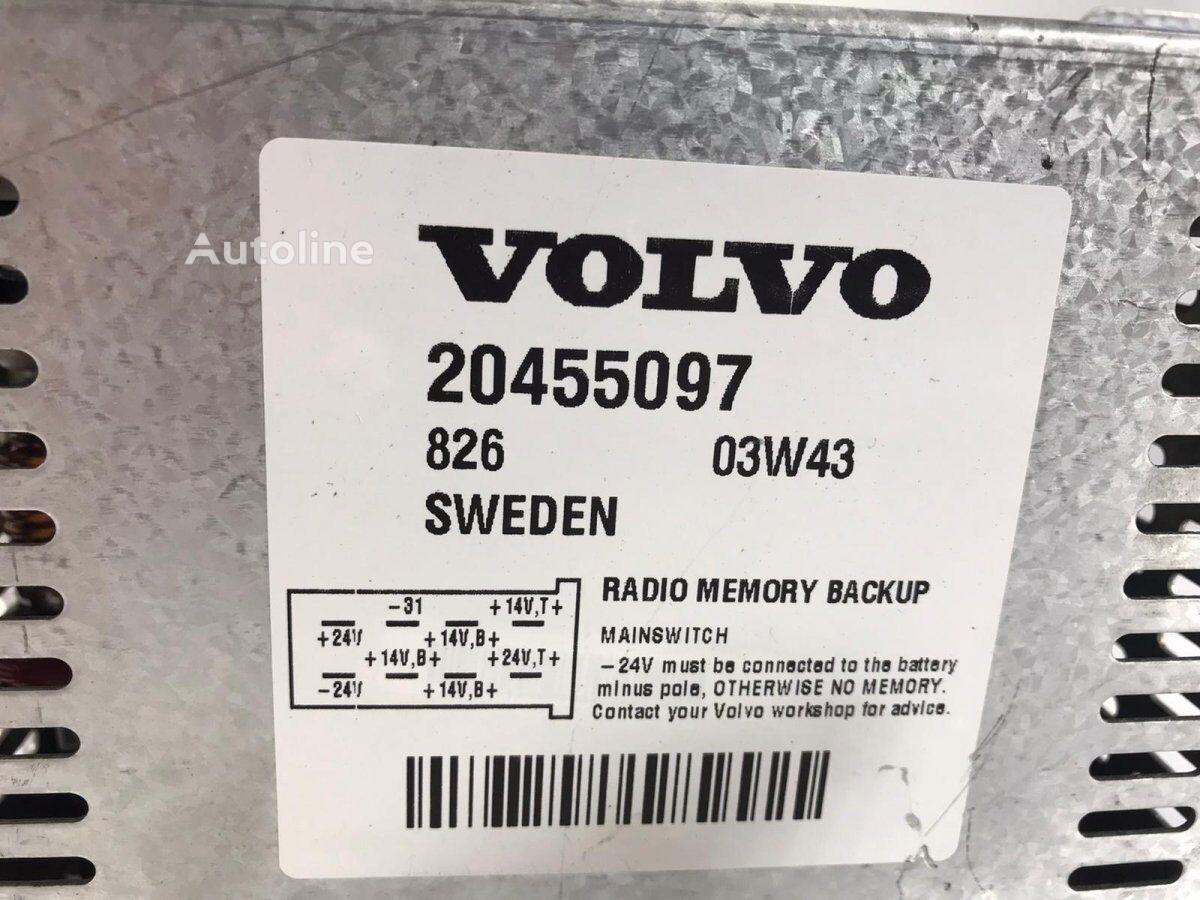 Volvo 8156775 autoradio za Volvo FH12, FH16, NH12, FH, VNL780 (1993-2014) kamiona